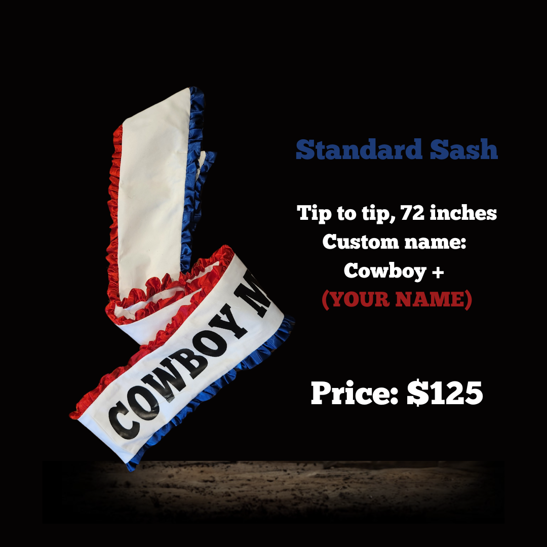 Cowboy Carter Inspired Sash (1 week production time before shipment ...