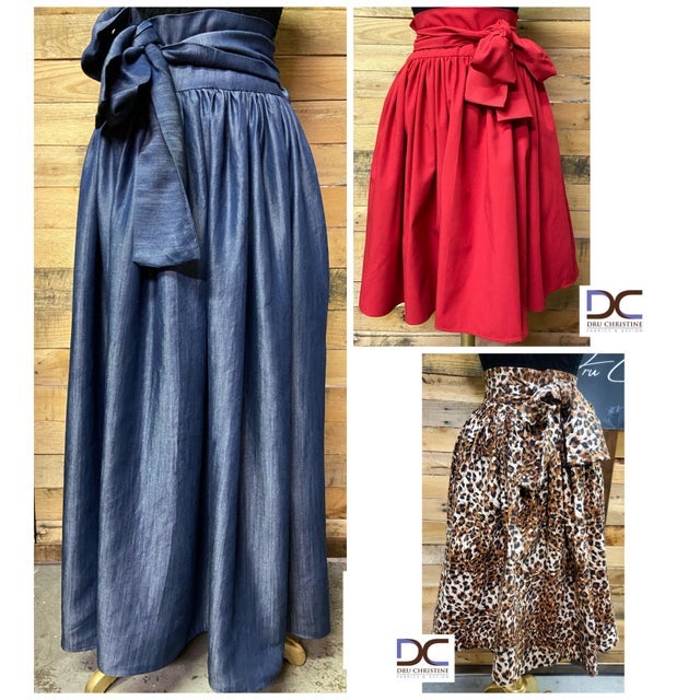 Cree and Sophie Skirts | Dru Christine Fabrics & Design