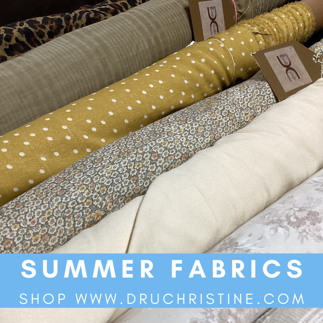 Summer Fabrics | Dru Christine Fabrics & Design